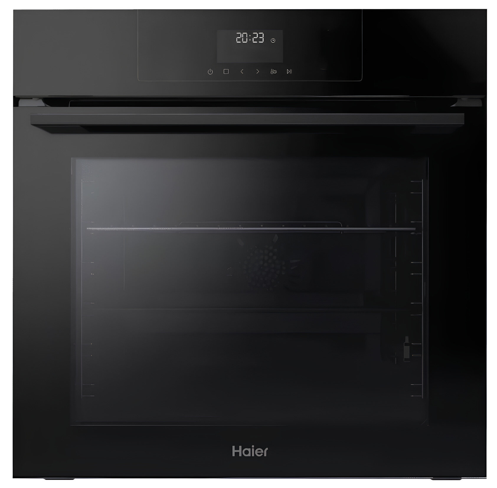 Электрический духовой шкаф Haier HOQ-F3AAN3GB с грилем, конвекцией, установкой независимой, объемом 72л