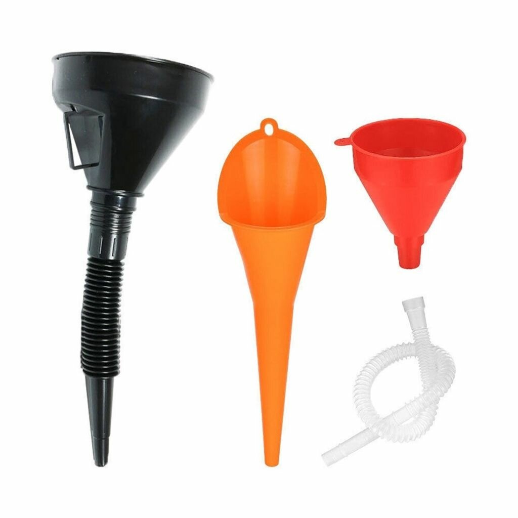 Пластиковая воронка для заправки автомобилей и мотоциклов-1 комплект