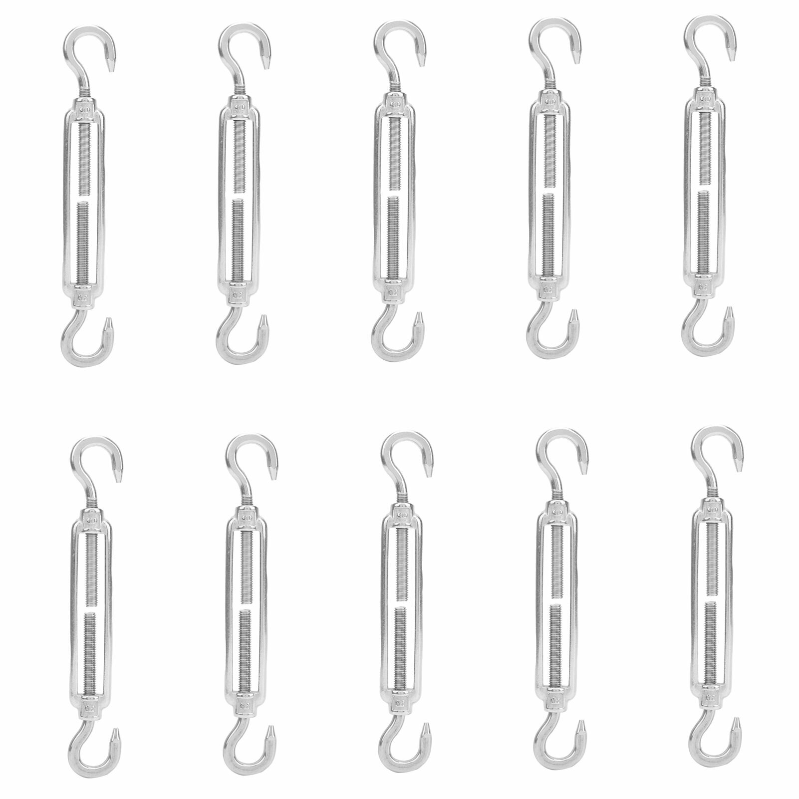 10 шт. натяжитель проволоки из нерж. стали 304, крюк-вертушка, M6