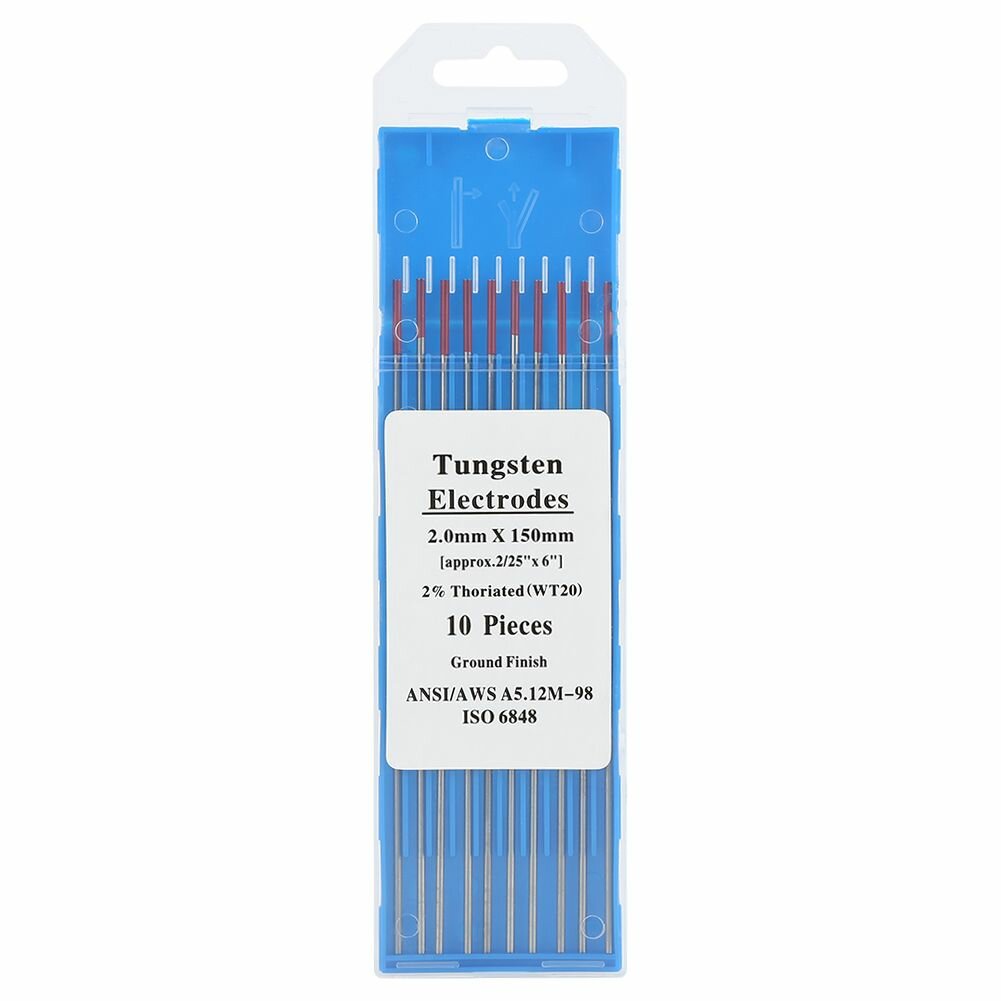 WT20 вольфрамовый электрод 2,0 мм, 2% тория, для TIG