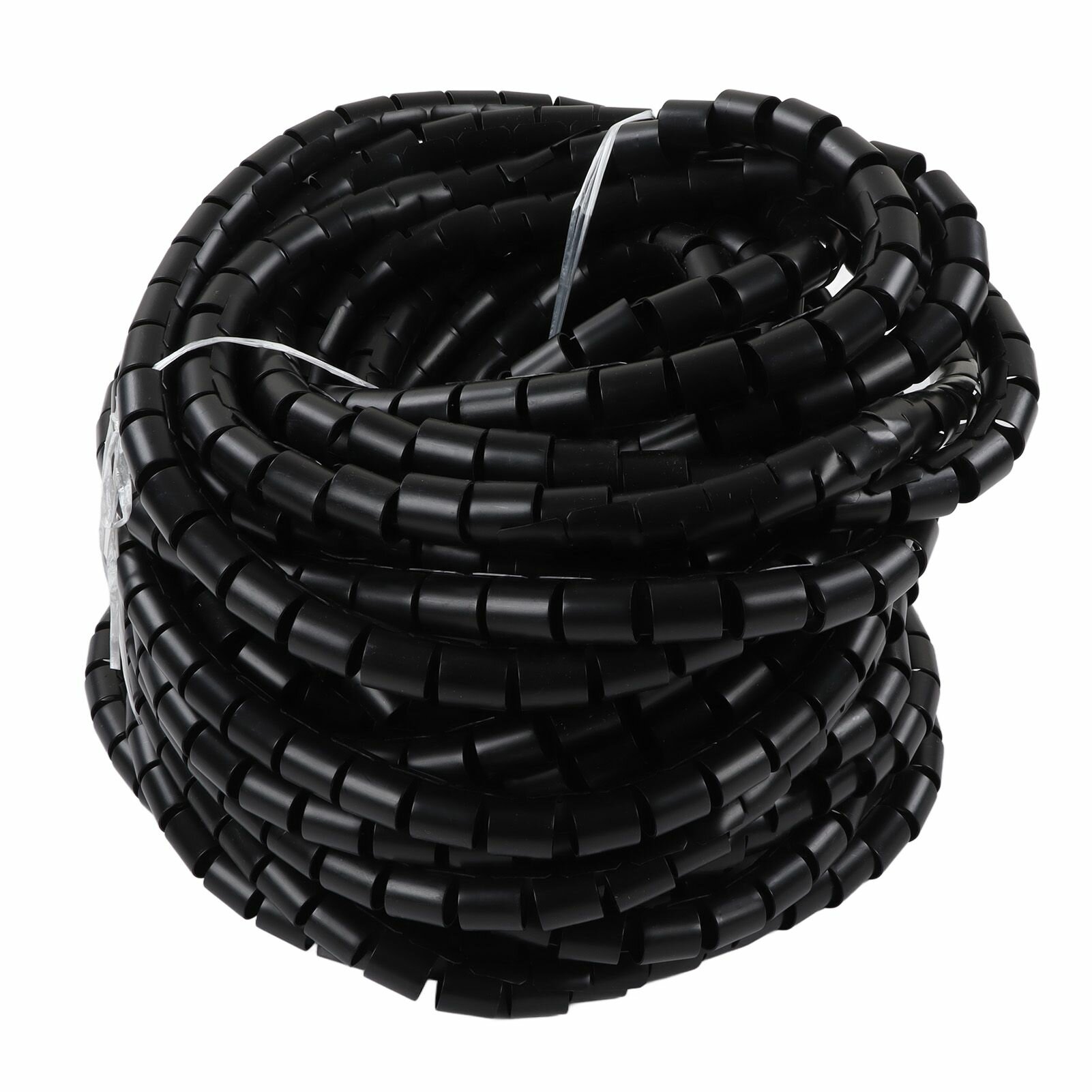 Защитные чехлы для проводов, износостойкие, кислото-щелочестойкие, намоточные трубки, защита для кабеля, черный диаметр 32 мм, 30 м