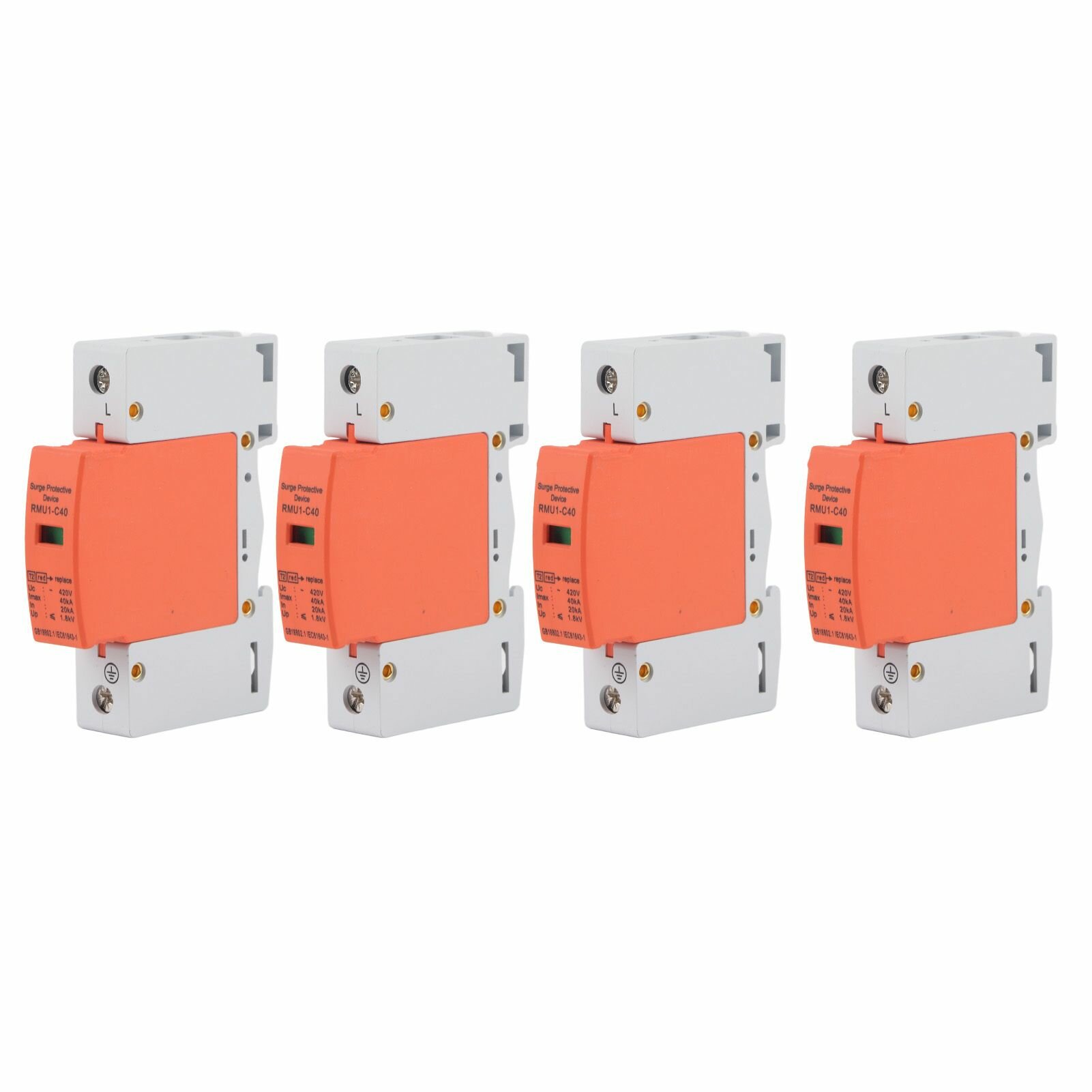 Продается сетевой фильтр RMU1-C40 SPD 420V 1P 40kA для бытовой молниезащиты 4 шт.