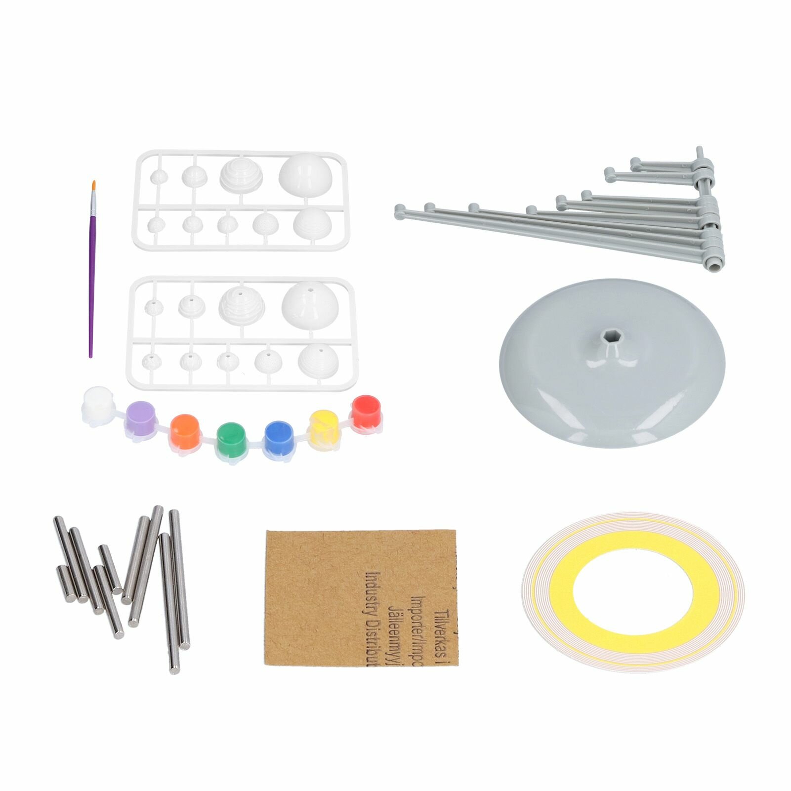 Модель солнечной системы, набор сделай сам , девять планет, украшения солнечной системы для детей, образовательный подарок