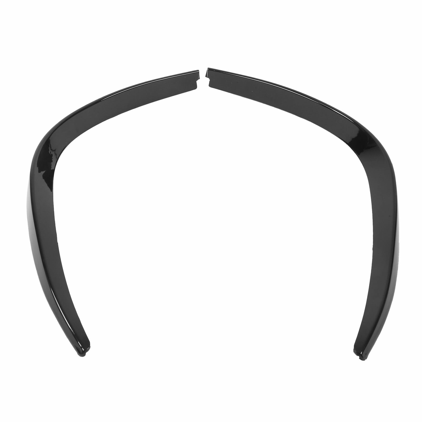 Накладки на бампер передний для Mercedes A-Class W177 2018+ Черный ABS