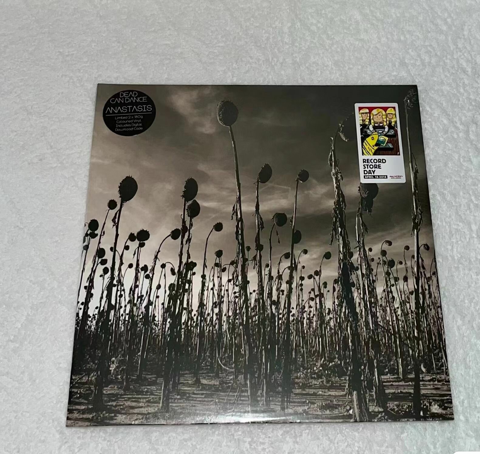 Виниловая пластинка Dead Can Dance - Anastasis (GREEN Vinyl) (2 LP)RSD 2016 out of print, limited to 1500
