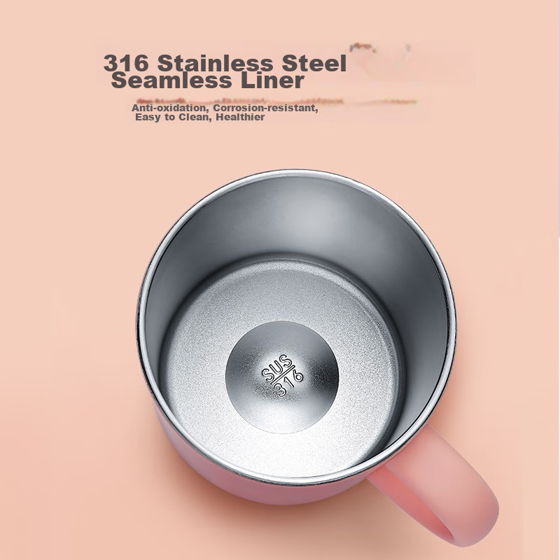 FGA Fuguang Insulated Mug, 316 Stainless Steel, Large Capacity, for Men And Women, Office Coffee Cup, Student Tea Cup, Water Cup