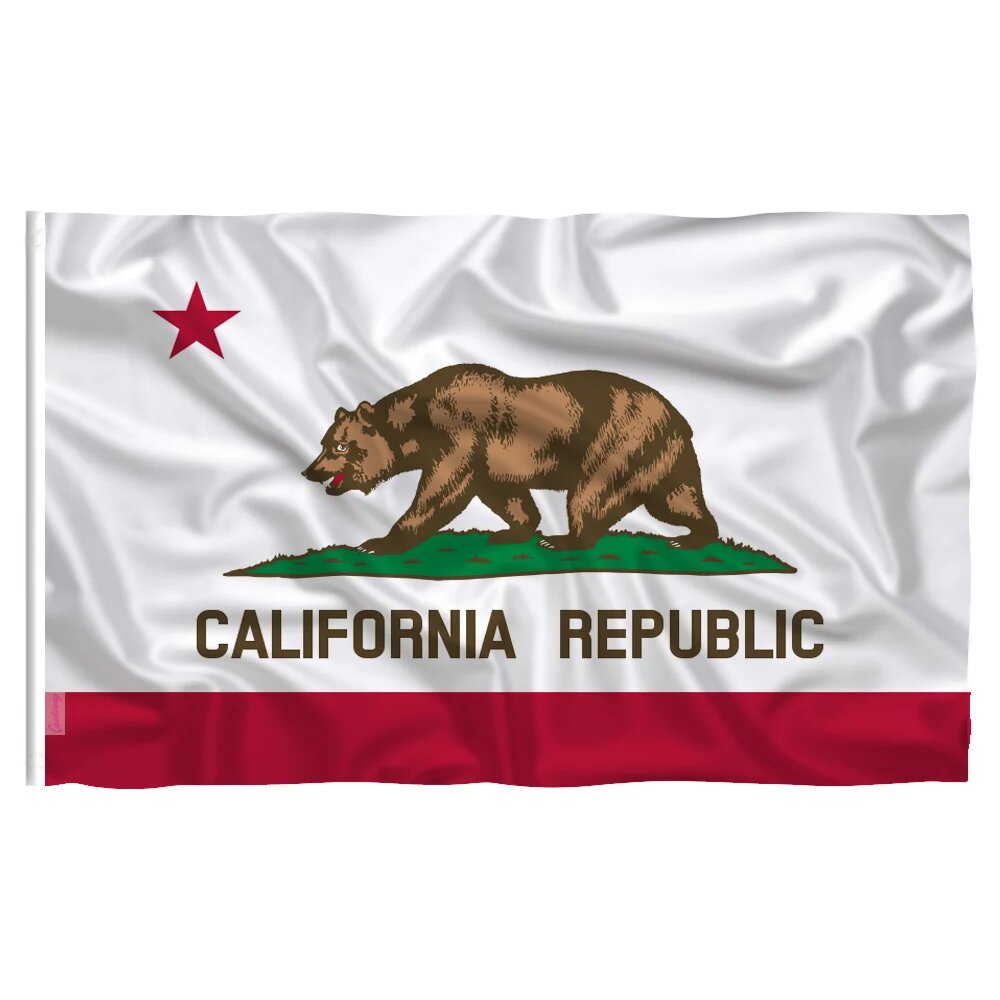 Флаг Калифорнии Candiway 90x150 см