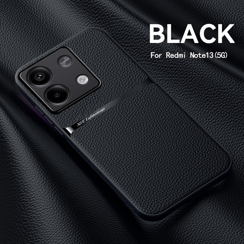 Подходит для Redmi Note 13 5G/Редми Нот 13 5G Чехлы для телефонов, защитой камеры и противоударным кожаный, Нот 13 5G, подставка, soft touch,360° Полная защита, резина, пластик, силикон, защита камеры