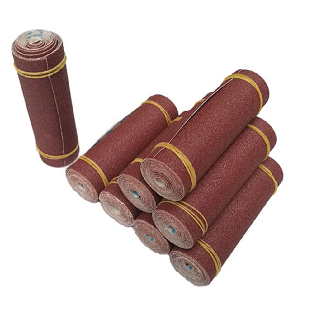 1 рулон наждачной бумаги 100 мм*1000 мм, полировальная бумага для шлифовальных инструментов, металлообработки, деревообработки, абразивных инструментов, 150 ячеек