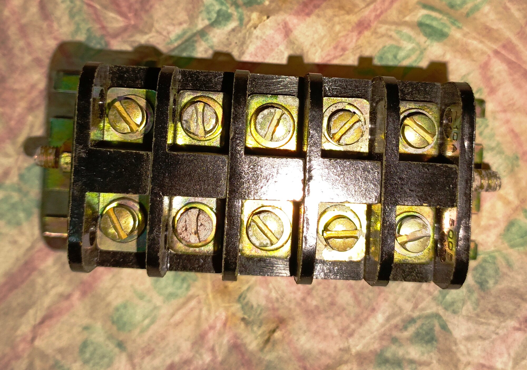 Клеммная колодка ЗПС19-10 набор 23шт.