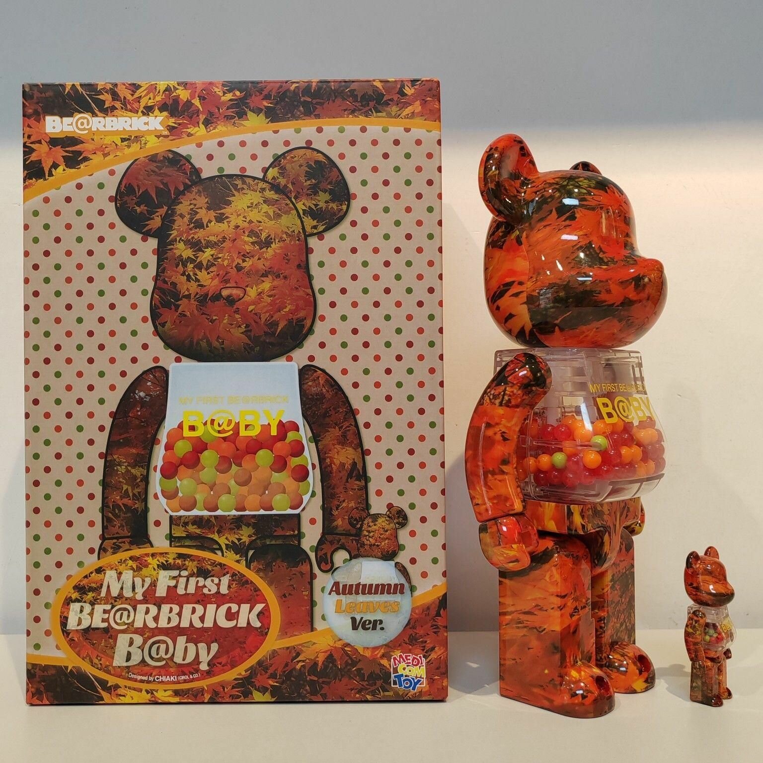 Коллекционная фигурка Bearbrick, игрушка 400%+100% статуэтка мишка бирбрик подарок toyking 64