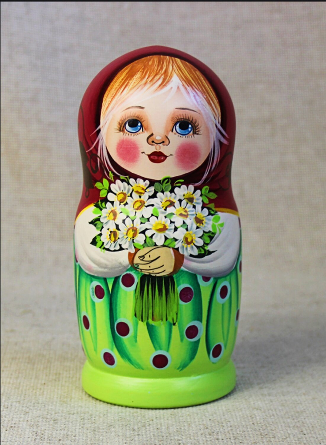 Матрешка с ромашками Тульская