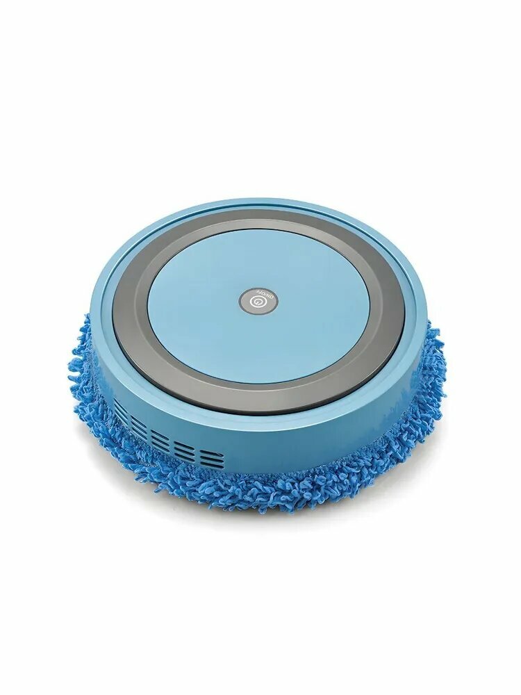 Робот-пылесос Робот-полотер, Автоматическая швабра, бытовая интеллектуальная уборка, влажная и сухая уборка, бирюзовый