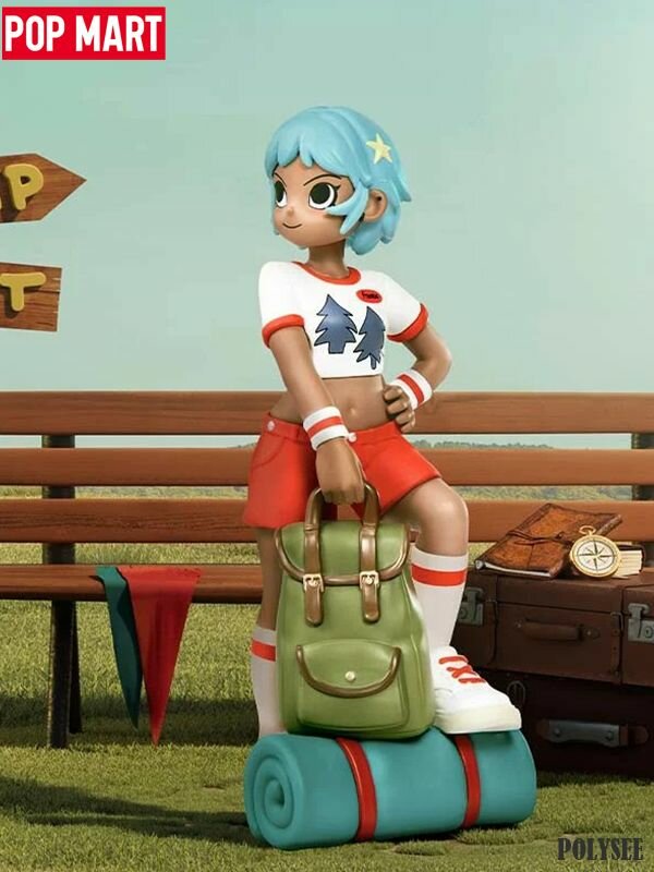 ПОП март Определенная Фигурка в слепой коробке Lil Peach Riot Rush Hour Series-Frankie Camp Counselor