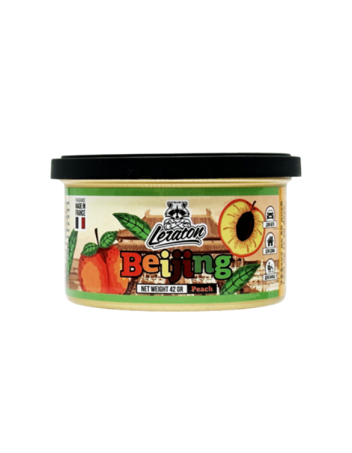 Leraton Ароматизатор для автомобиля в банке Beijing (Peach/Персик)