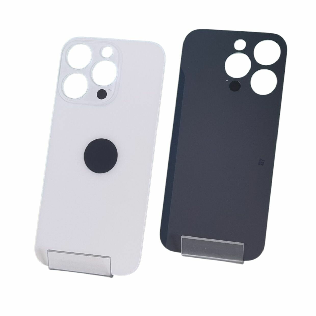 Задняя крышка iPhone 16 Pro Max белая титановая