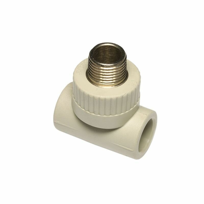 Тройник комбинир. ПП D25х3/4"х25 НР Ekoplastik чехия / Гидропласт