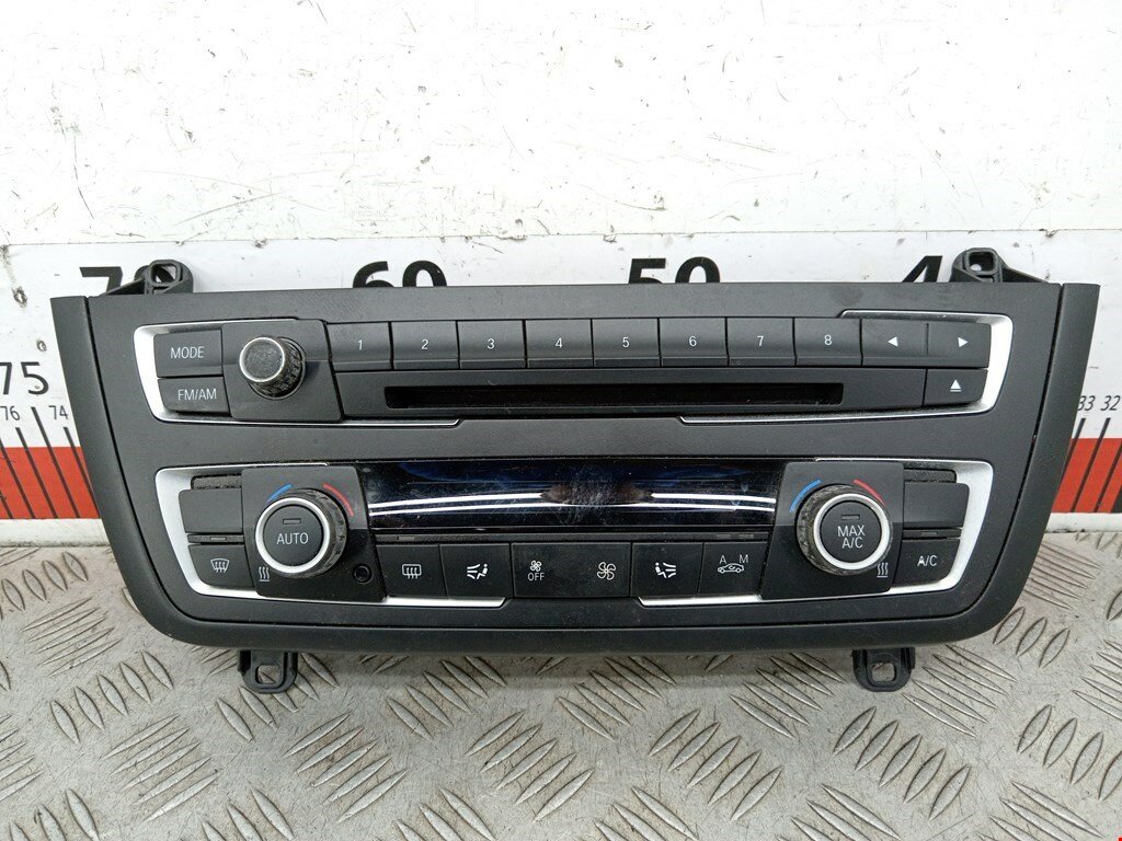 Панель (блок) управления магнитолой BMW 3-Series (F30/F31/F34/F35) 64119226784 арт. 2256981