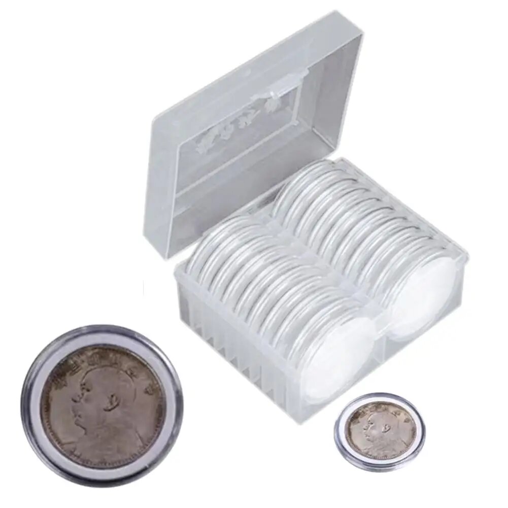 Чехол для монет, 20 шт, 7 размеров