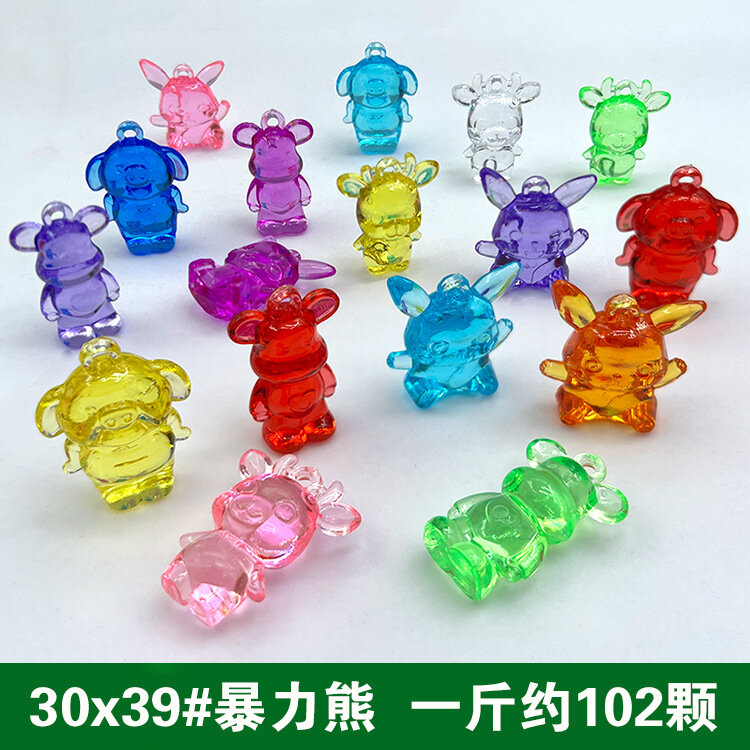 Кукла "Буйный мишка", имитация драгоценного камня