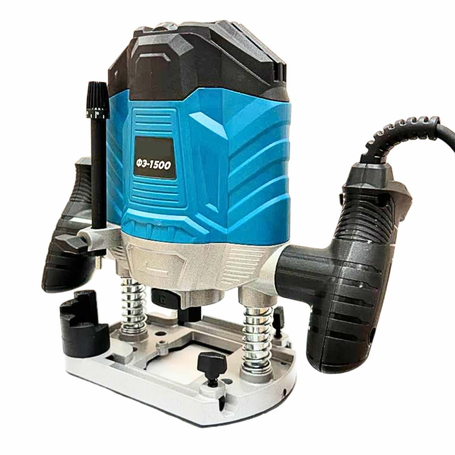 Фрезер по дереву электрический INKAM RE-1500 с регулировкой оборотов (1500Вт, 11000-30000об/мин, 6/8мм цанга)