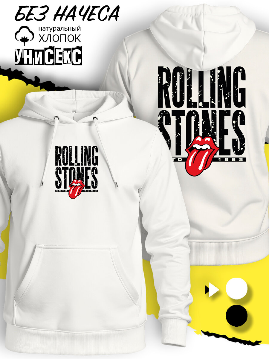 Худи SMAIL-P Толстовка свитшот Rolling Stones Ролинг Стонес