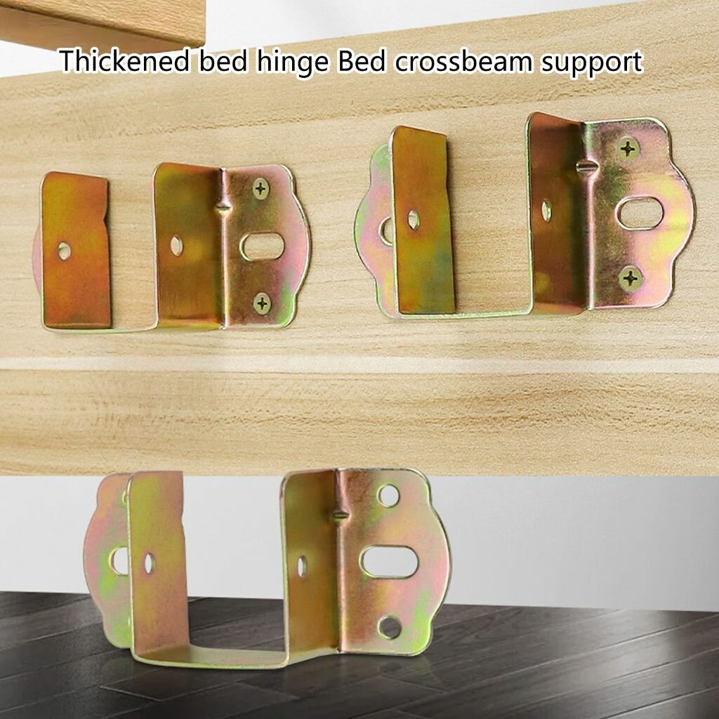 Металлическая подставка для крепления деревянной кровати, - A