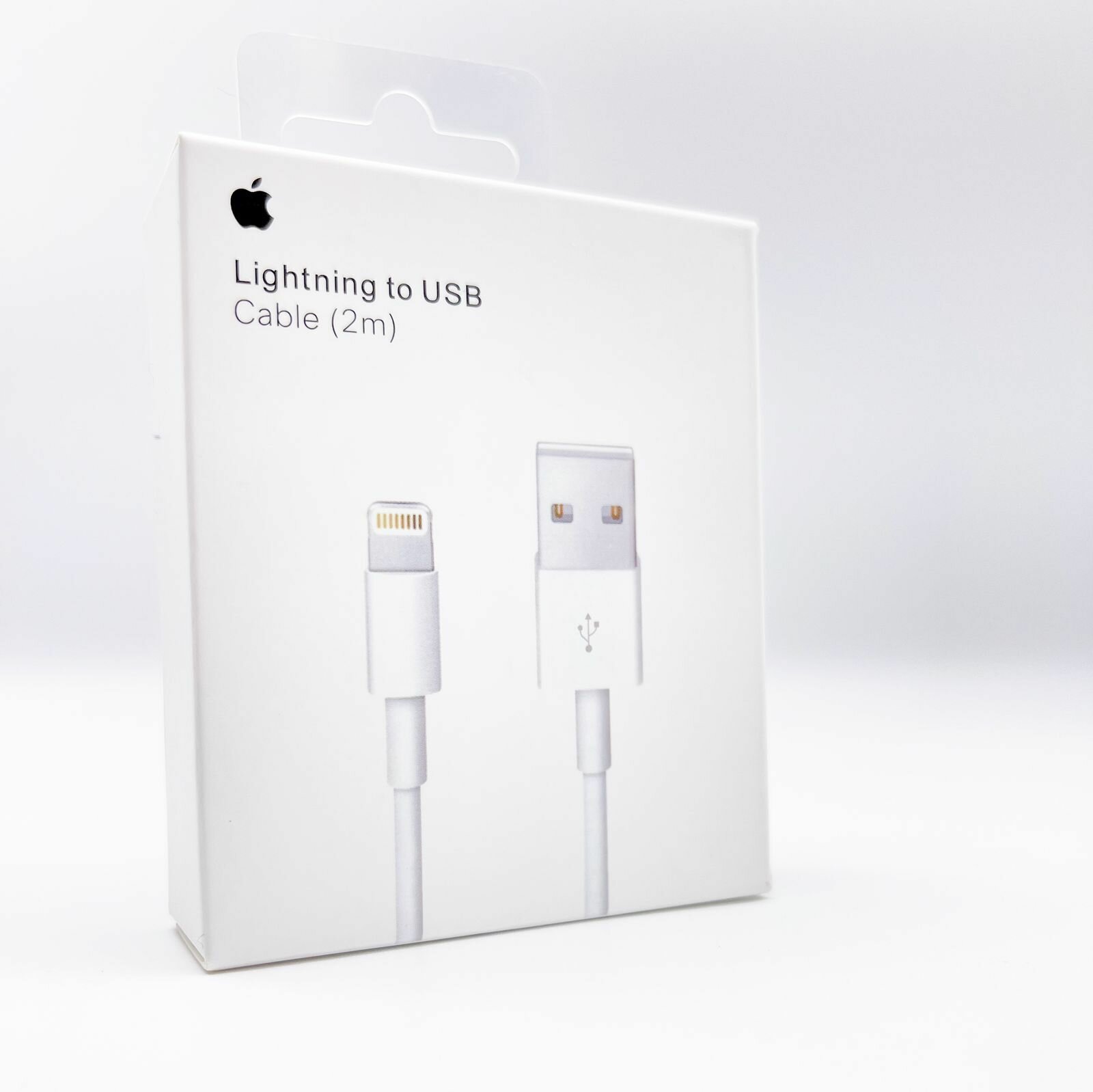 Кабель Lightning to USB Cable (2m) 8 pin для Apple iPhone 5 5S 5C SE 6 6S 7 7 Plus 8 8 Plus X (10) Xr Xs Xs Max 11 11 Pro 12 12 Mini 13 13 Pro Max/14/iPad/iPod/AirPods MD819ZM/A Model A1510 2 метра