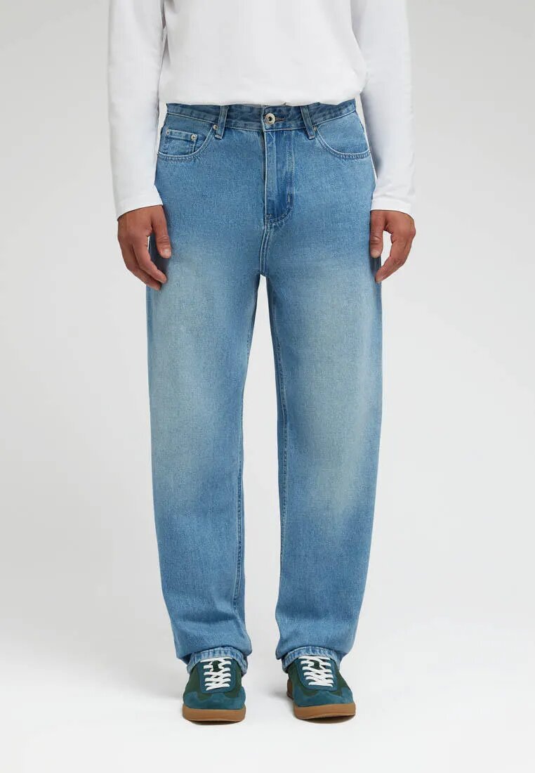 Джинсы широкие comfort fit 