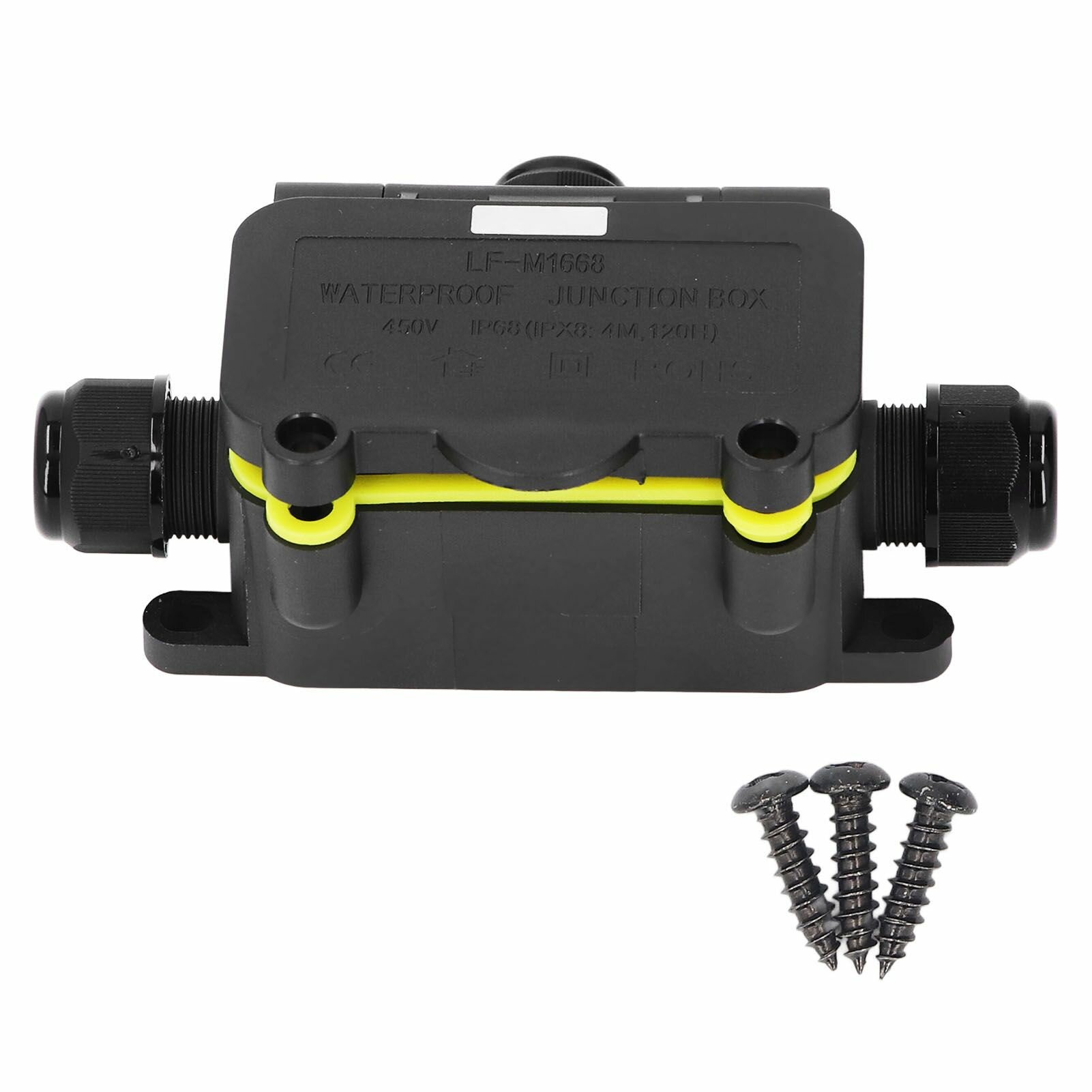 Наружная распределительная коробка 3-полосная IP68 450V