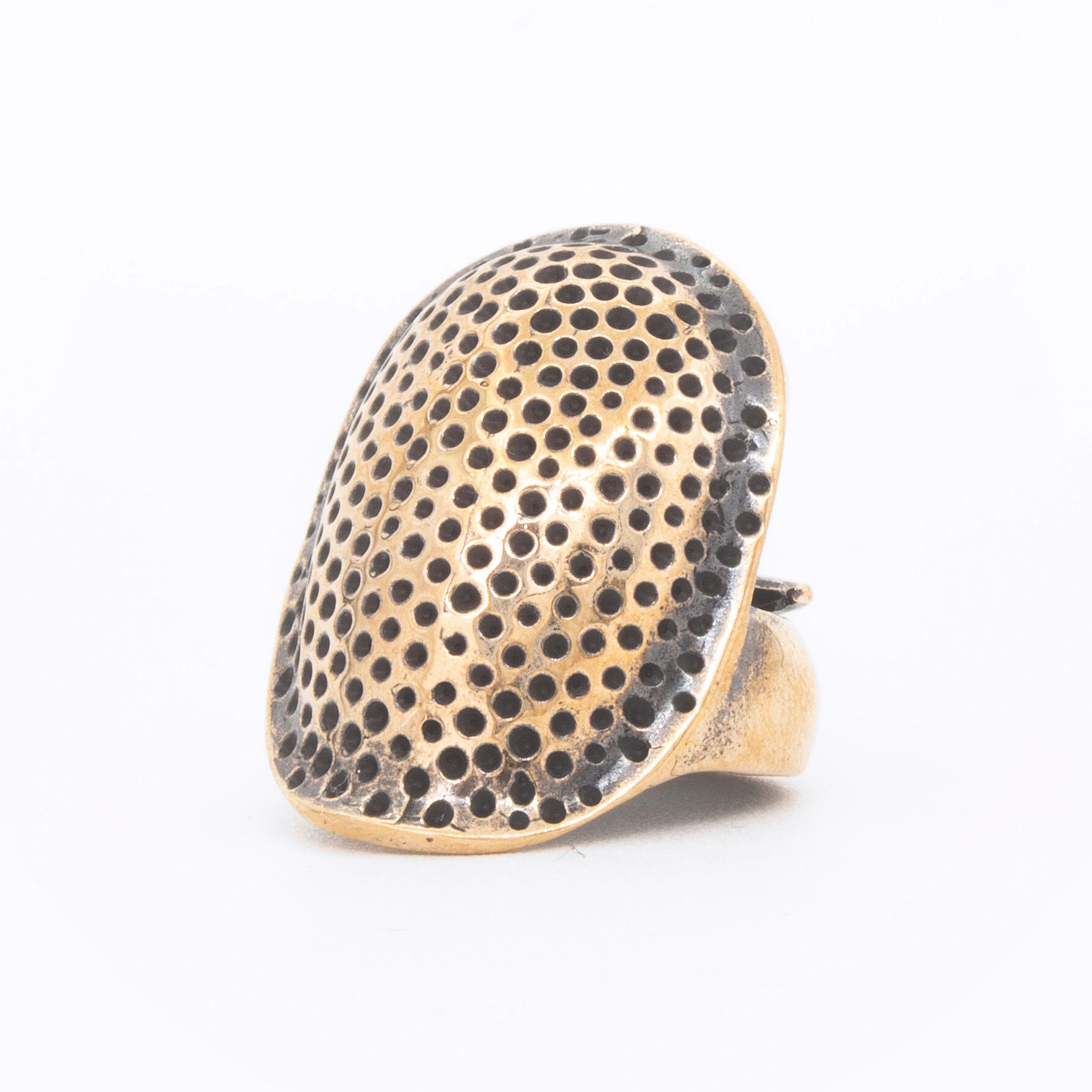 Напёрсток Швейный из Бронзы от Рязанской литейной мастерской