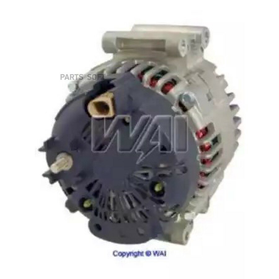 Генератор (новый) Audi A4 (2006-04) от официального дистрибьютора, WAI, артикул 11070N