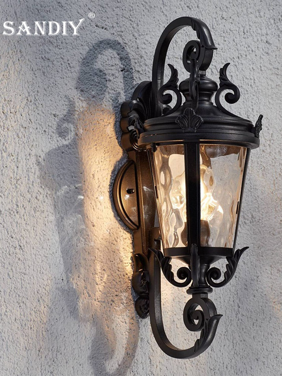 Европейские наружные настенные светильники, водонепроницаемые балконные светильники, светильники для коридоров, 20W