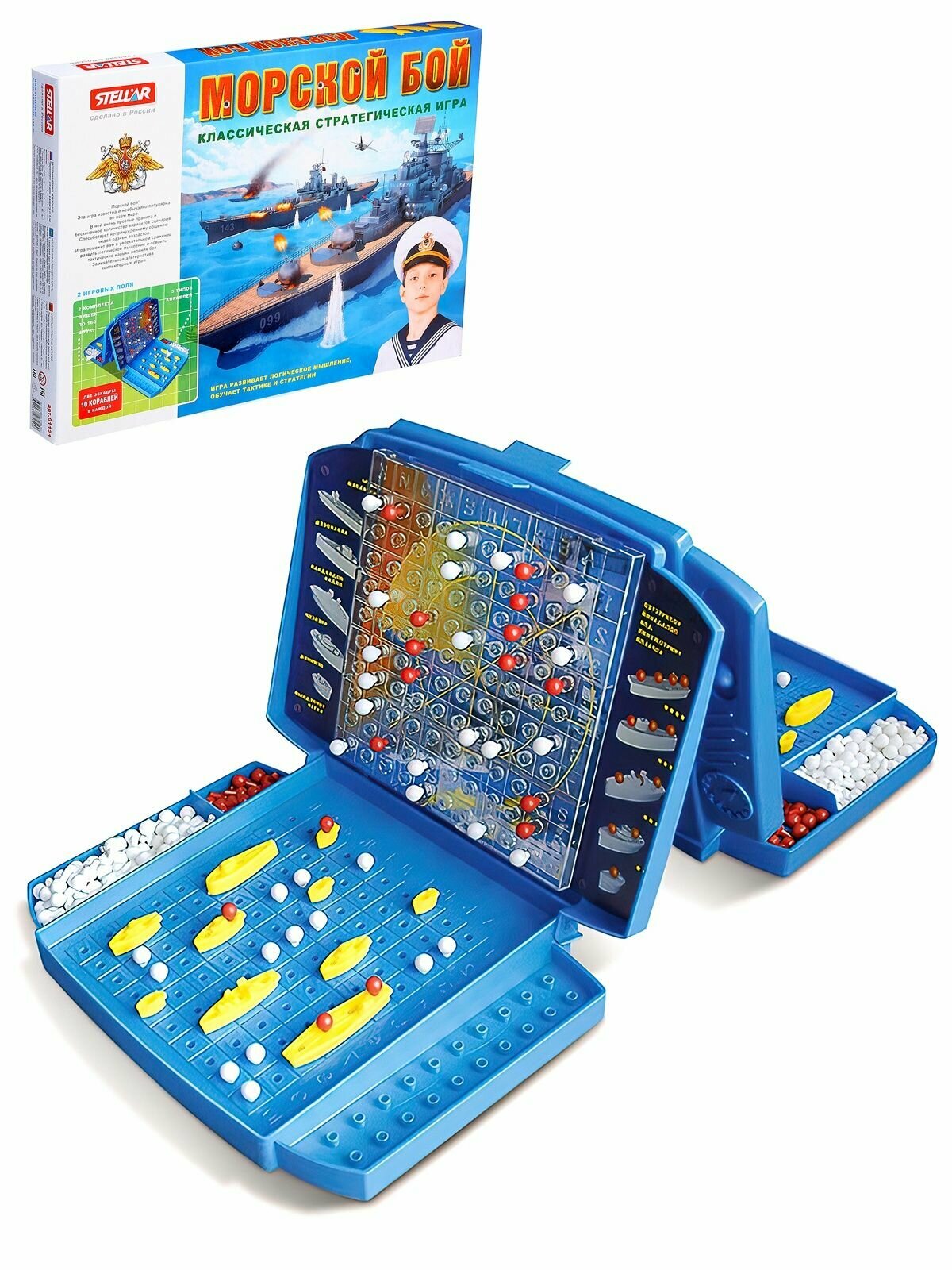 Настольная игра 21 "Морской бой"