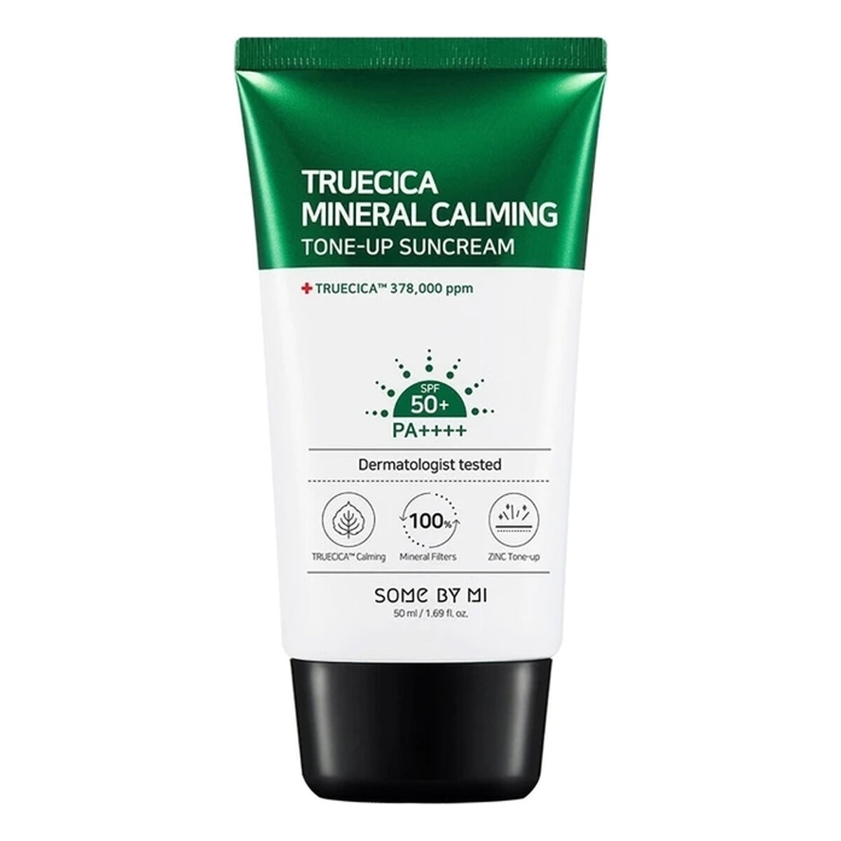 Солнцезащитный крем для лица Some By Mi Truecica Mineral Calming Suncream SPF50+ Pa++++ 50мл