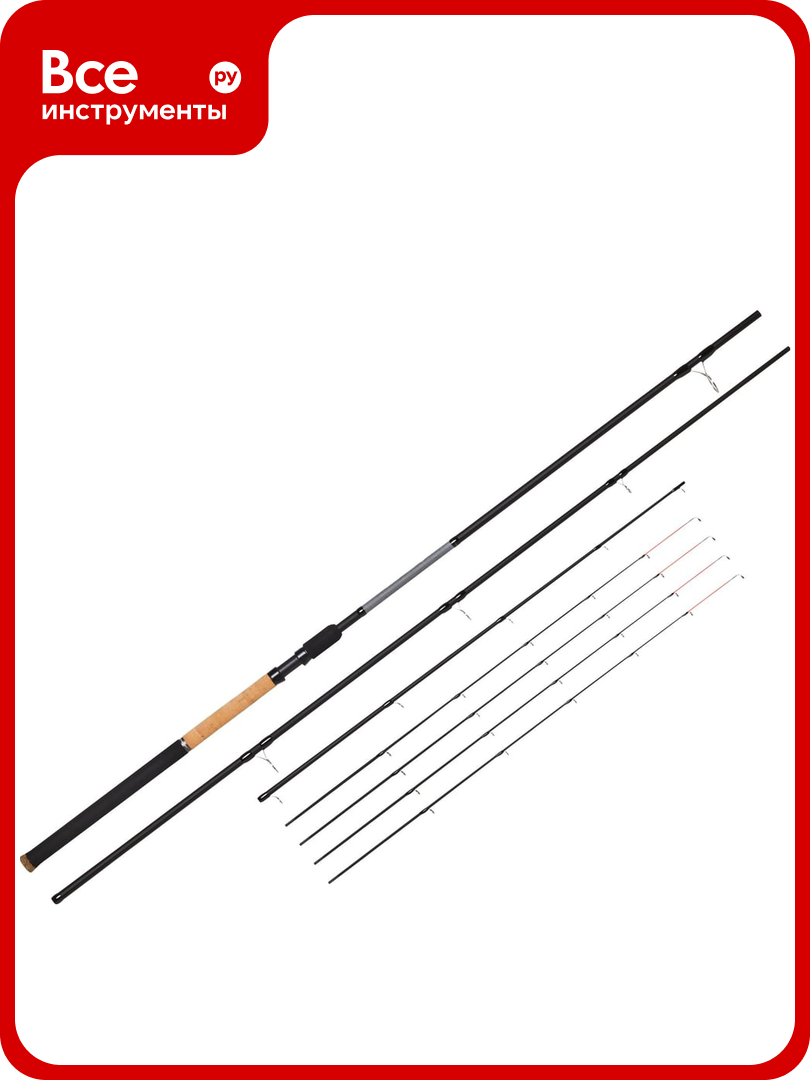 Фидерное удилище FEEDER CONCEPT Silver Water 080 3.75, FCSW080-375, износостойкий