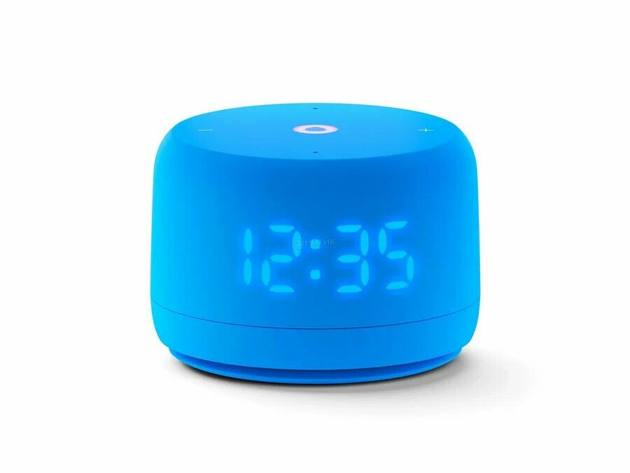 Умная колонка Yandex Станция Лайт 2 Алиса синий 6W 1.0 BT/Wi-Fi 10м (YNDX-00026BLU)