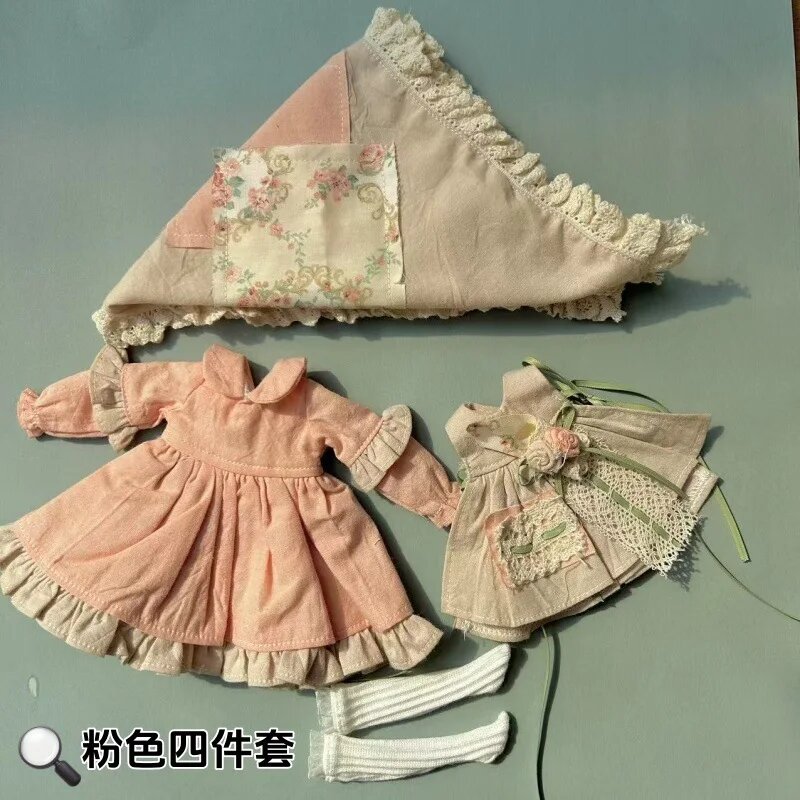Набор одежды для кукол Blythe, OB22, OB24, 4 цвета