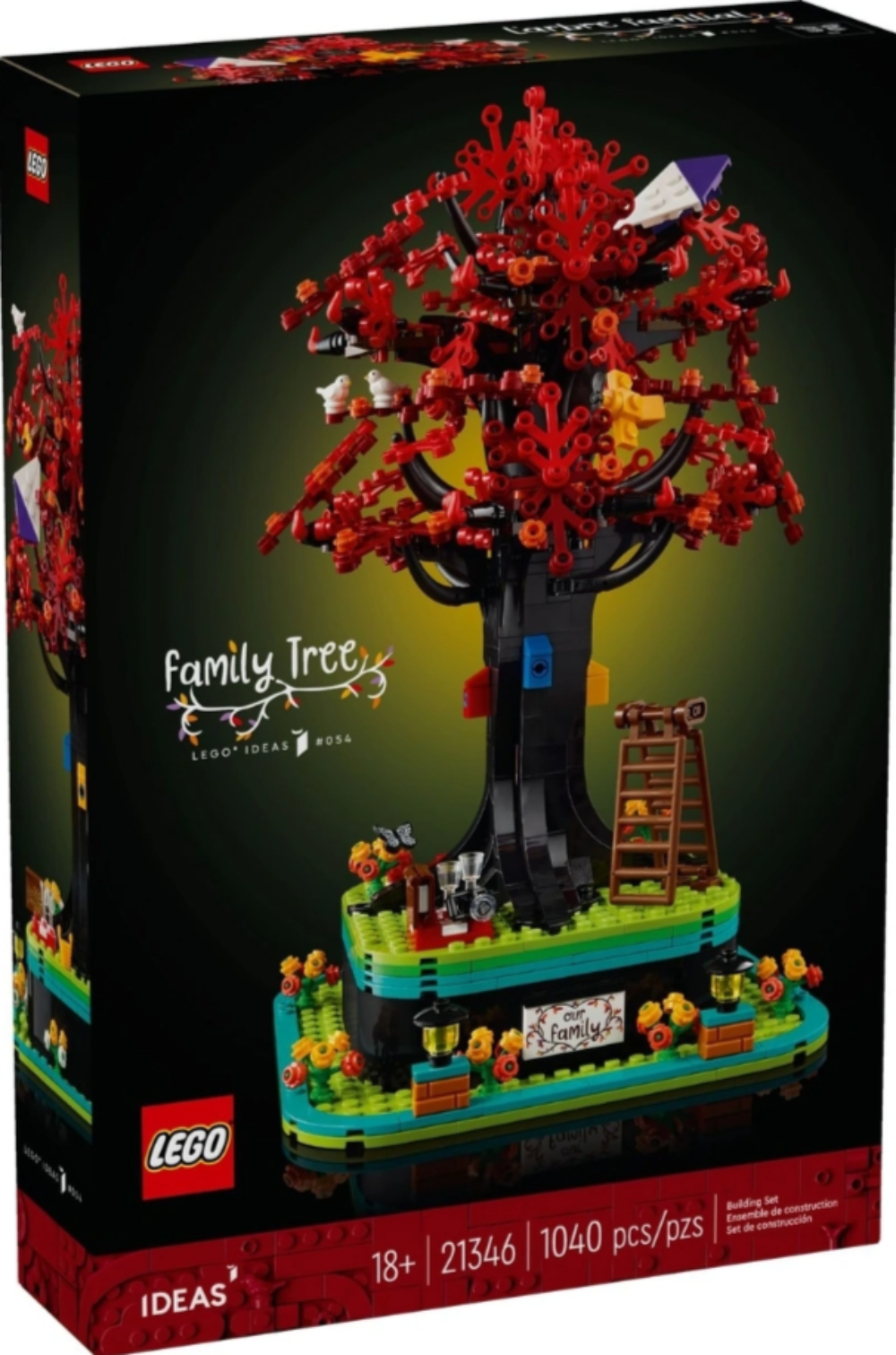 Конструктор LEGO Ideas 21346 Family tree Семейное дерево, 1040 деталей