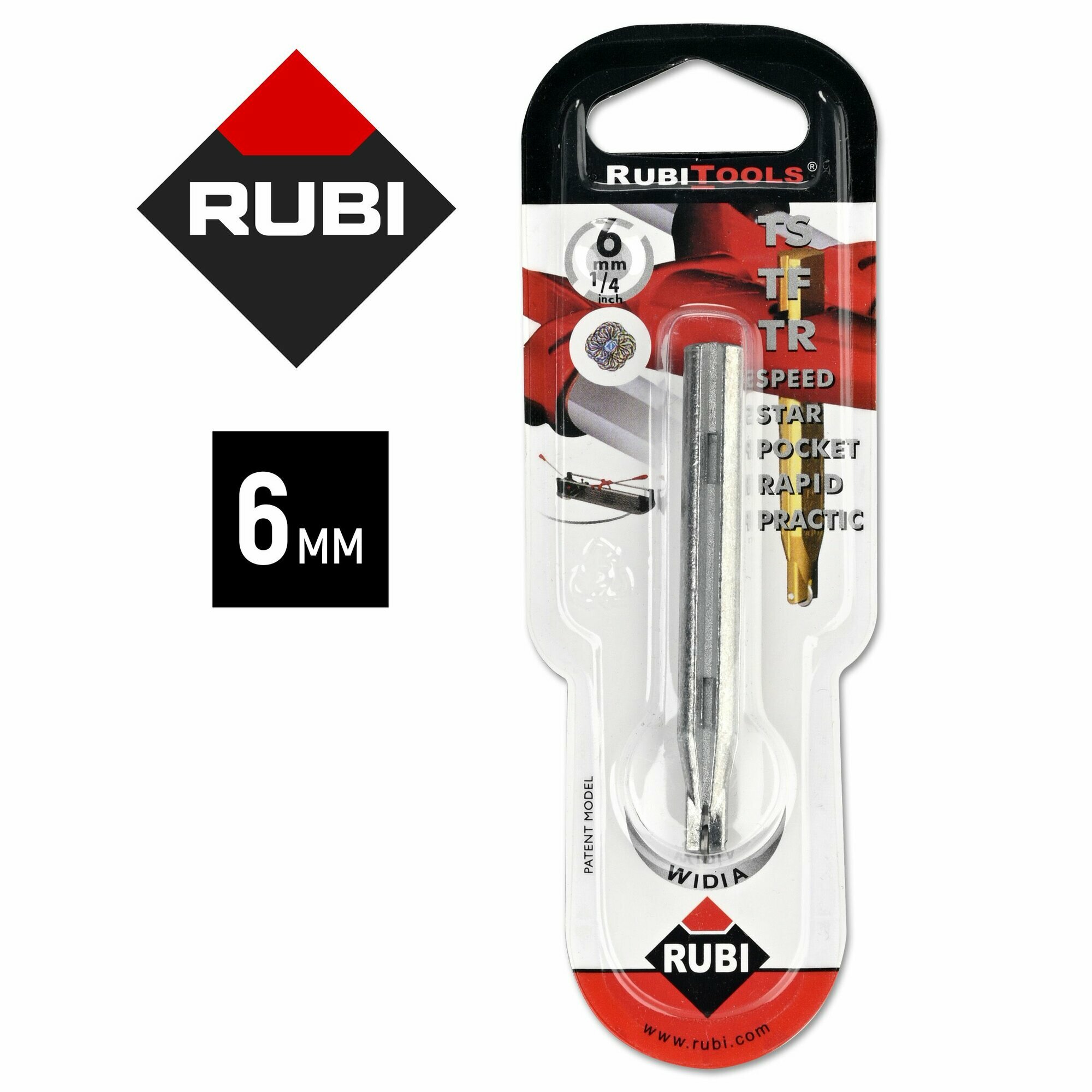 Резец роликовый победит. D6 мм. RUBI для стеновой плитки