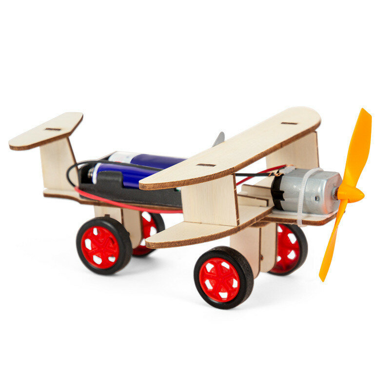 Образовательная физическая игрушка для детей набор моделей самолетов своими руками с разными материалами для творческой игры