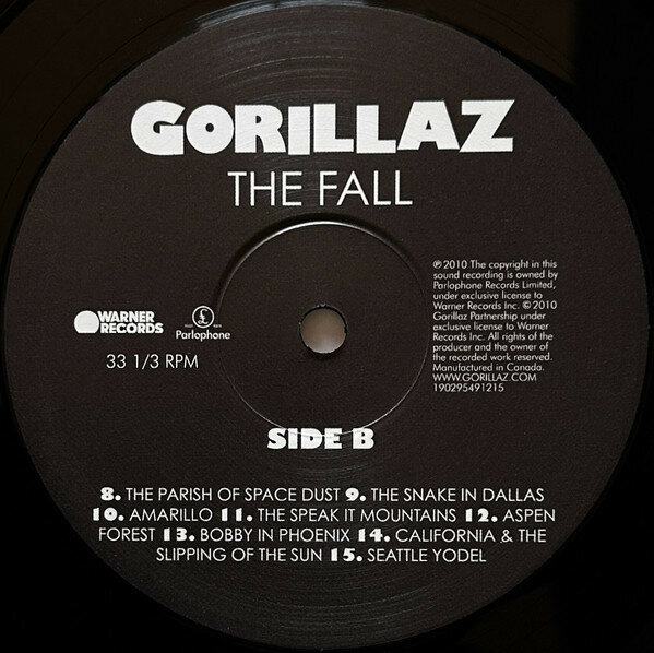 Gorillaz - The Fall (LP) — фото 1
