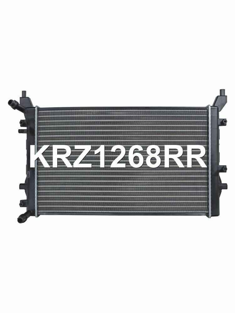 Радиатор системы охлаждения Krauf KRZ1268RR для SKODA OCTAVIA SUPERB YETI VOLKSWAGEN PASSAT JETTA
