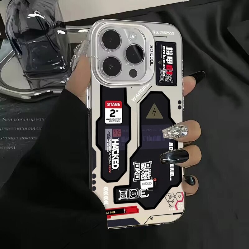Чехол для телефона с граффити в стиле Mecha для Xiaomi Poco F7 Pro 5G F6 F5 X6 X5 X3 Поко Ф6 Про, 4