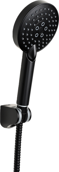 Душевой гарнитур Orange Style LM53b, черный