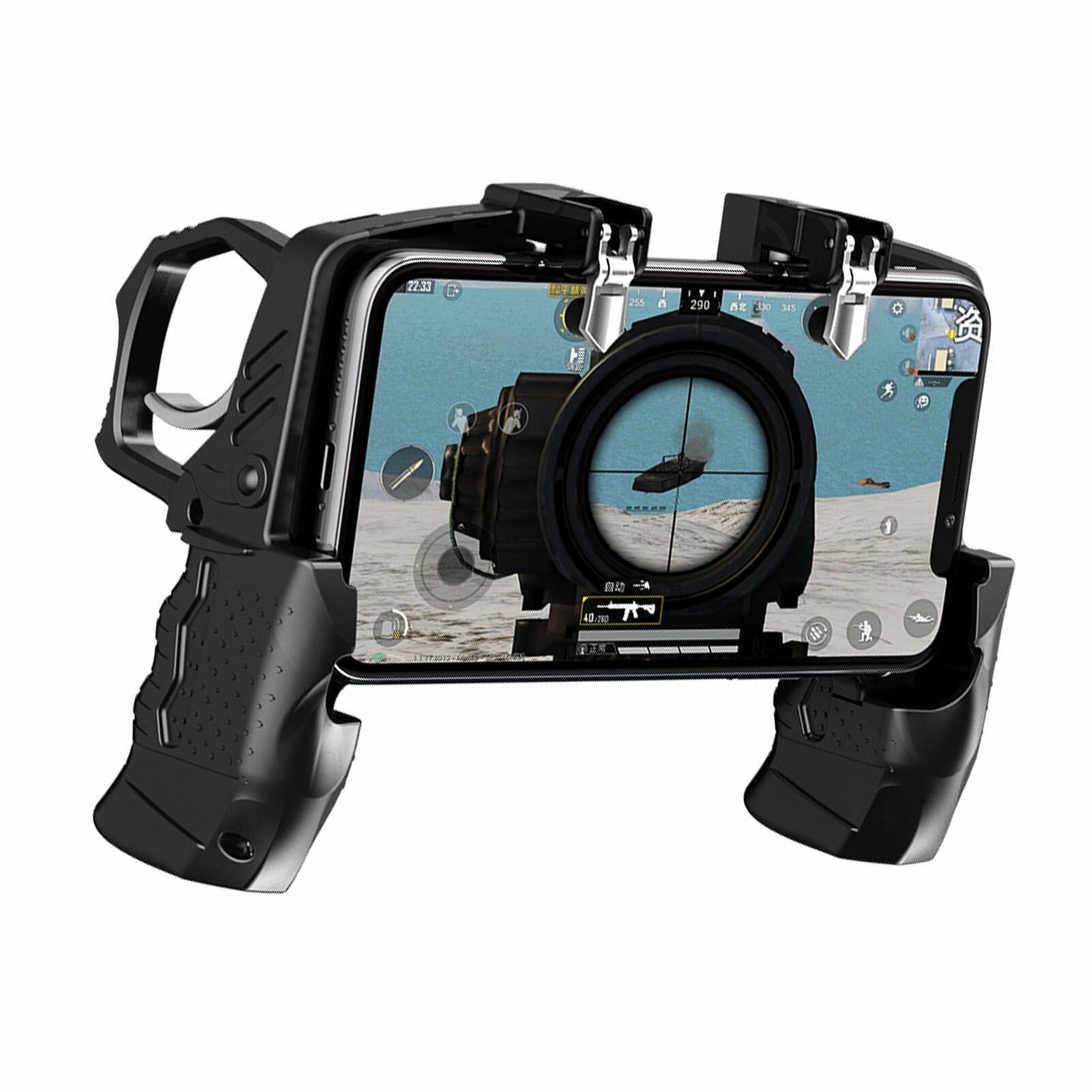 Геймпад для сотового телефона. Многофункциональные механические кнопки. Мобильный игровой контроллер для телефона с диагональю 4,7 6,5 дюйма.