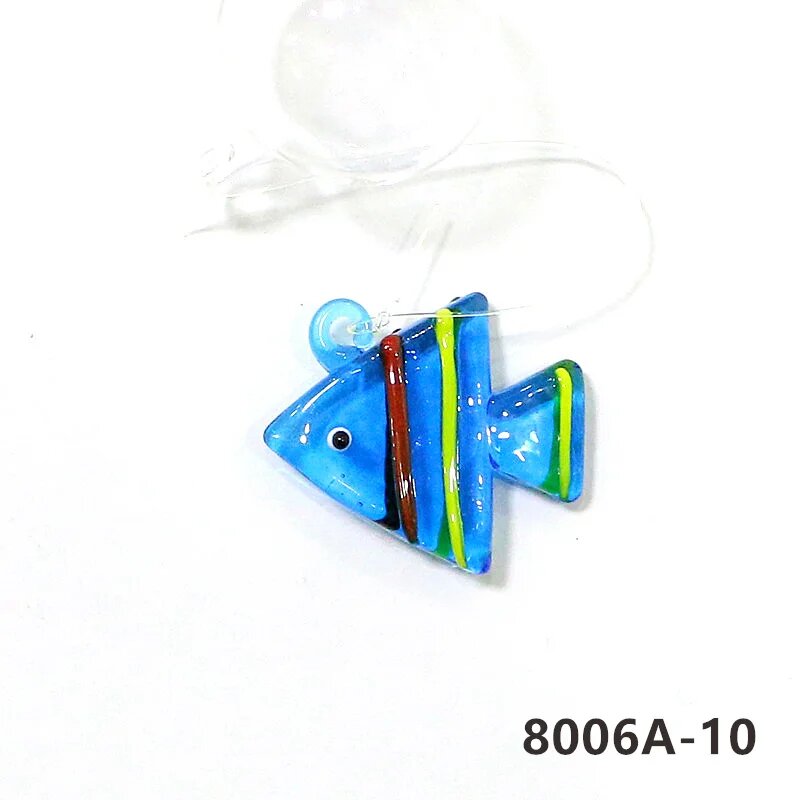 Плавающие стеклянные рыбки для аквариума 8006A-10