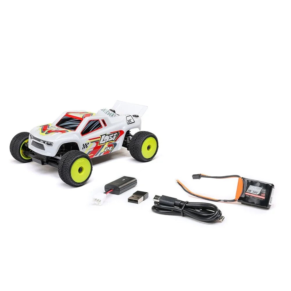 DARK SKY LOSI 1/28 Micro-T 2S 2WD RTR Buggy белый