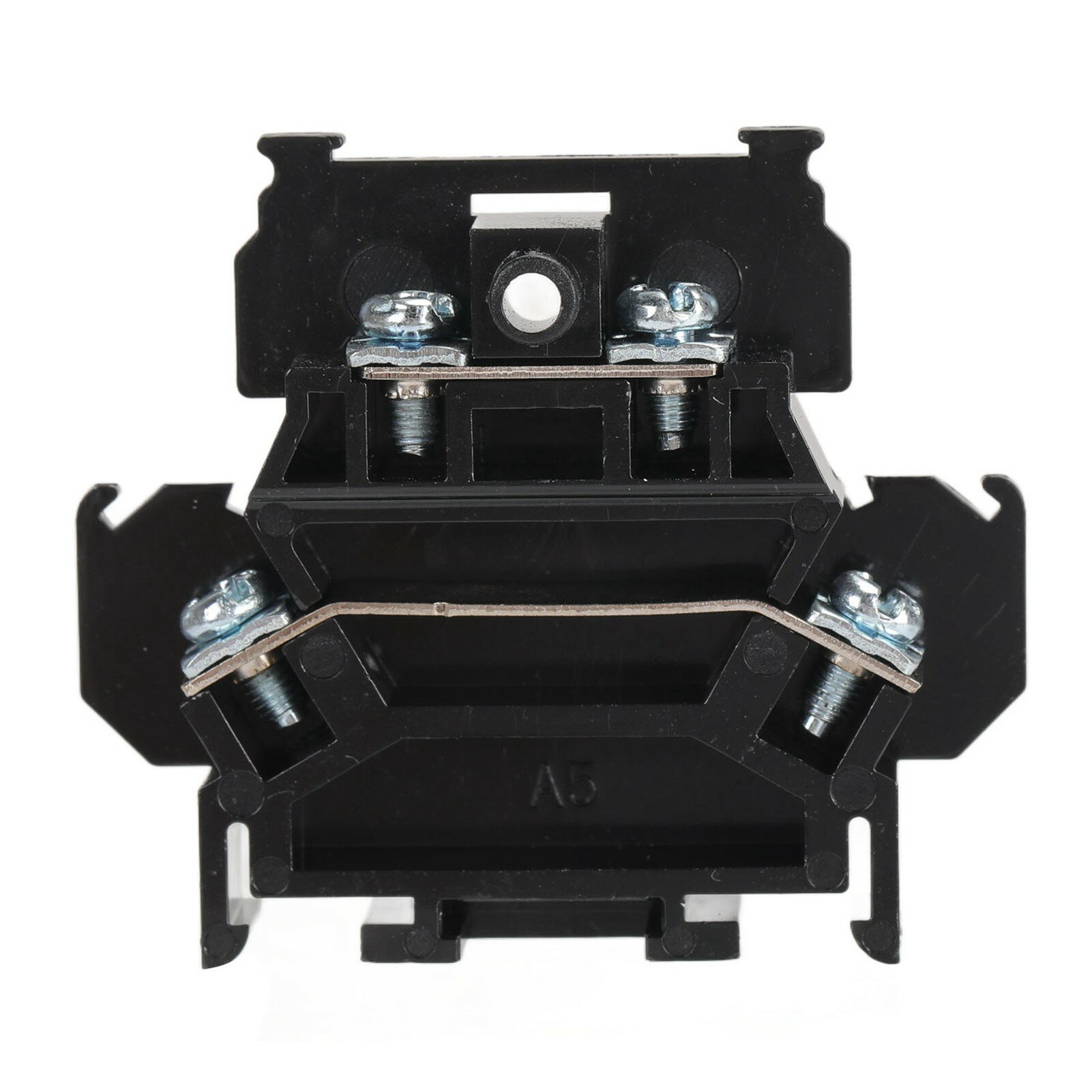 Винтовая клемма TBD‑10 Комбинированная двухслойная клеммная колодка на рейку Медная клеммная колодка 10 А/600 В