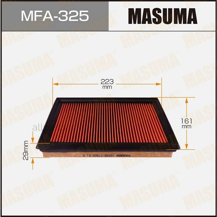 MASUMA MFA325 воздушный фильтр